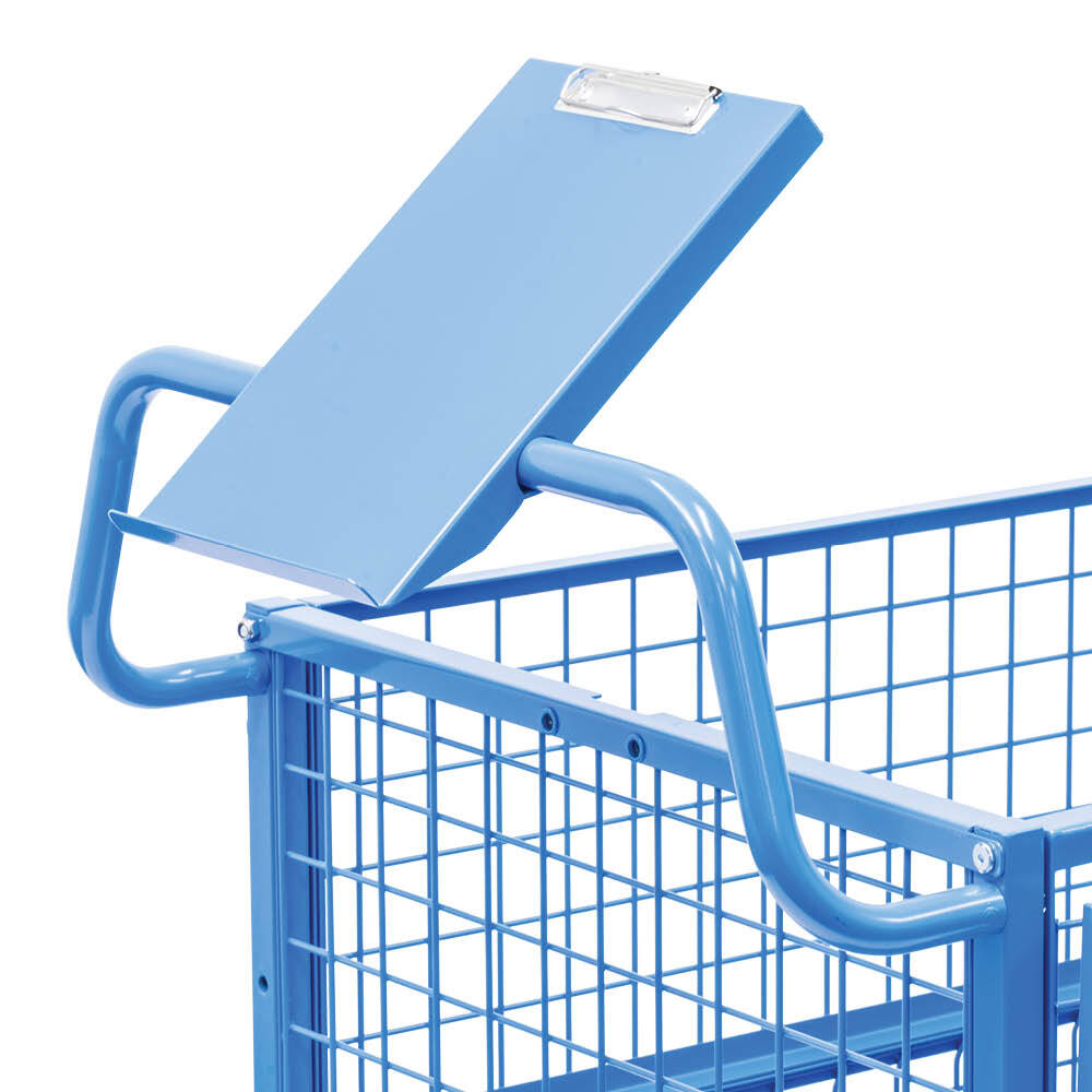 3 Sided Mesh Cage Trolley | MHA Products