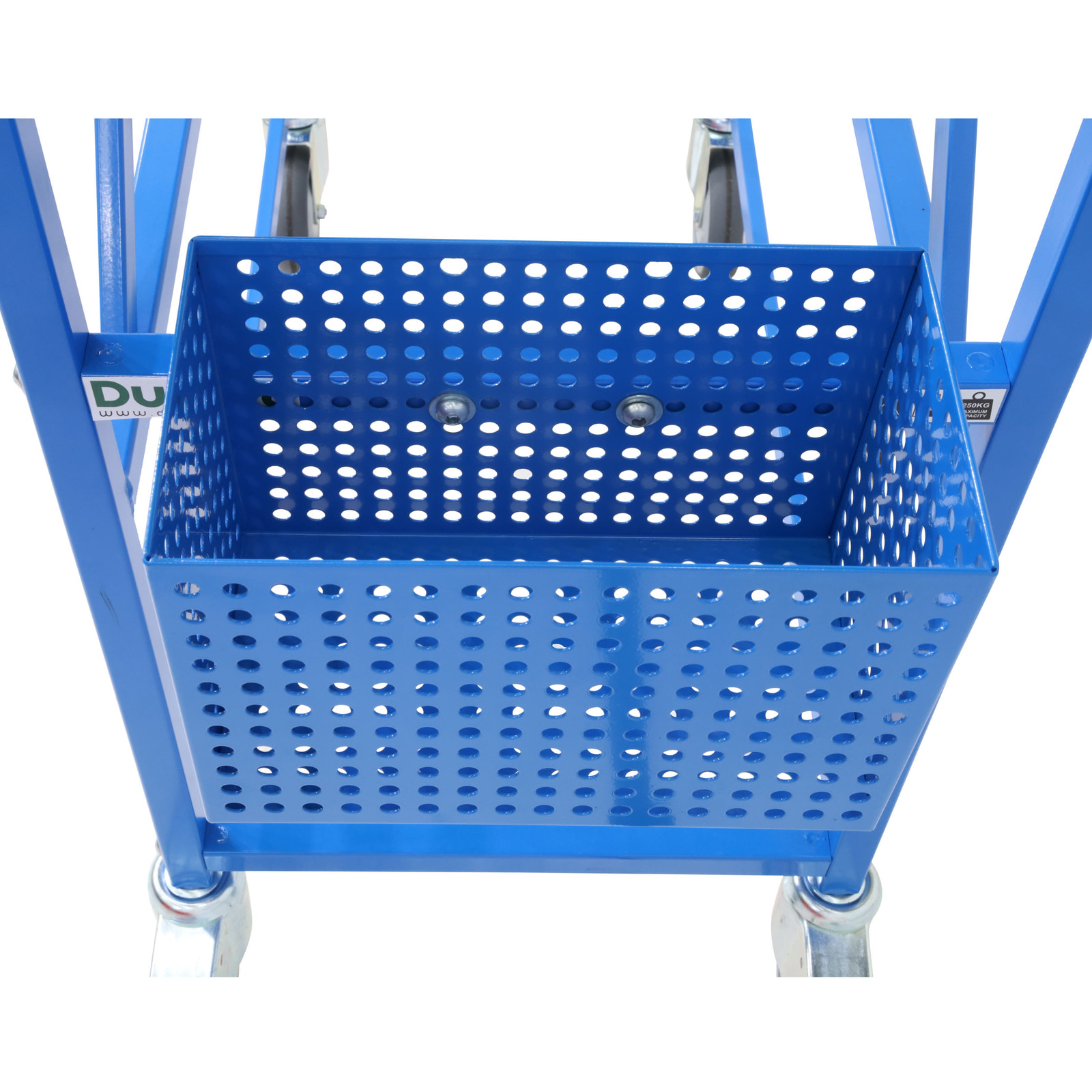 2 Tier Steel Double Basket Trolley | MHA Products
