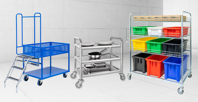 Maximise Productivity with Workplace Trolleys