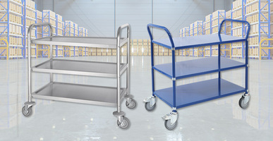 Boost Productivity and Convenience with 3-Tier Trolleys
