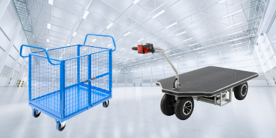 The Benefits of Powered Trolleys vs Manual Trolleys | MHA Products